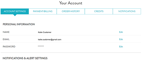 Manage your account – Snapfish Help